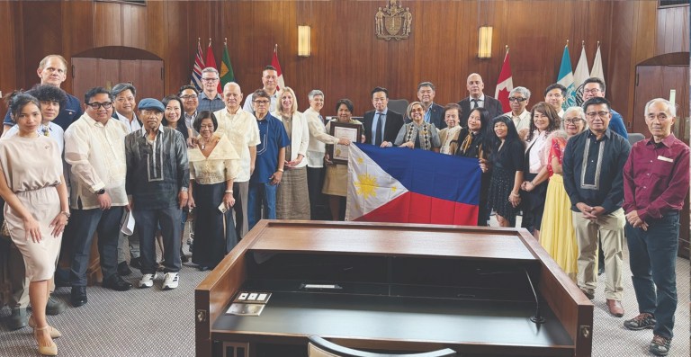 Proclamation at Vancouver City Hall for Philippine Independence Day and ...
